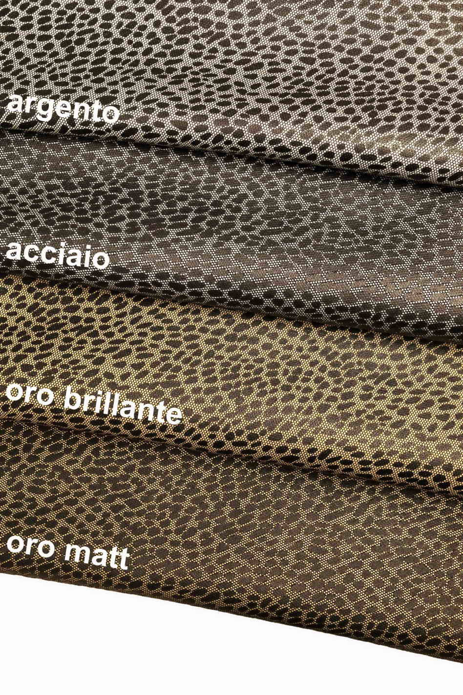 CHEETAH print LEATHER skin ,metallic goat skin , italian textured ...