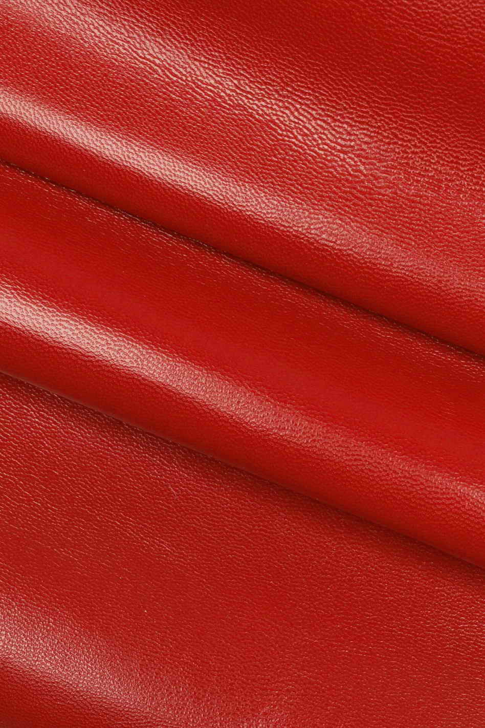 Grey red burgundy GOATSKIN WRINKLED pebble grain print grainy goat skin ...