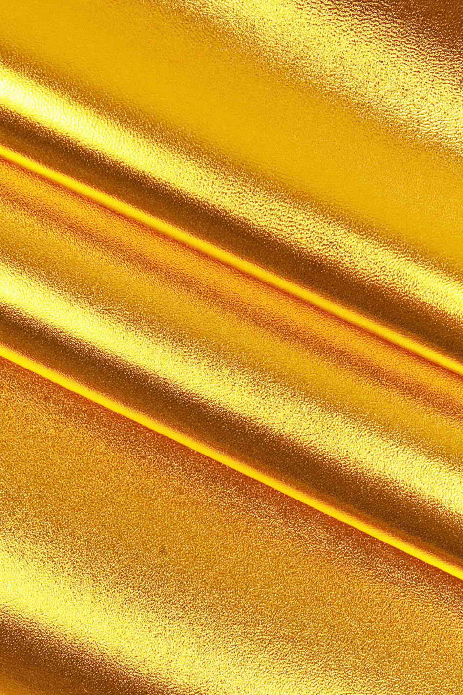 Yellow light blue METALLIC GOATSKIN smooth shiny goat leather hide ...