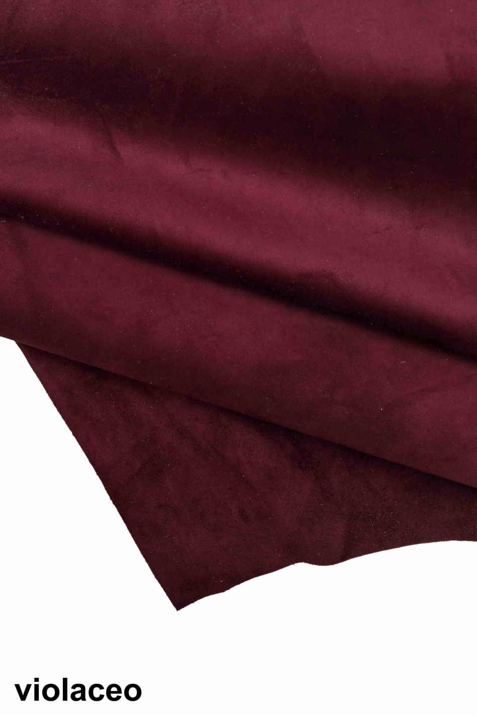 PREMIUM SUEDE camel/purple/green calfskin cowhide, soft, genuine ...