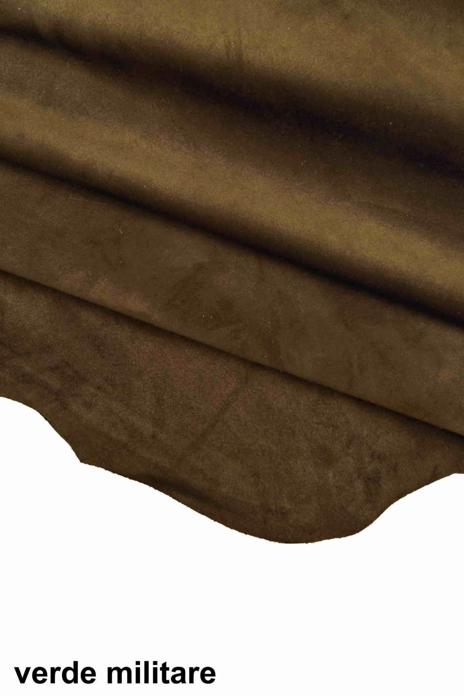 PREMIUM SUEDE camel/purple/green calfskin cowhide, soft, genuine ...