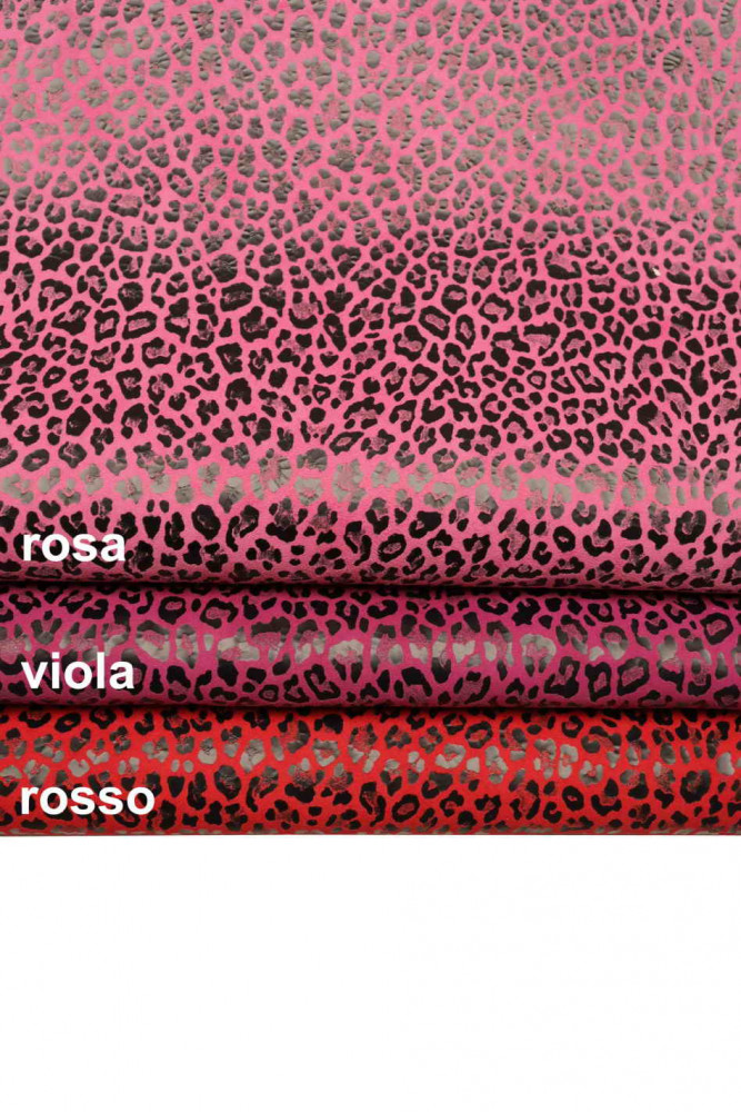 Red Animal Print Fabric