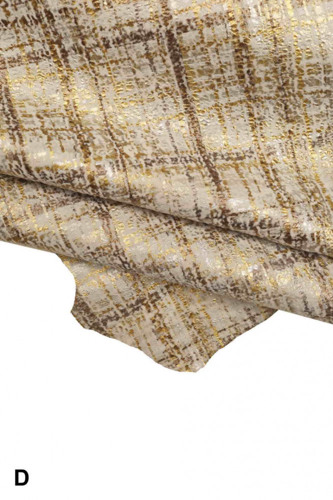 METALLIC textured leather skins, bright textured goatskins, soft skins ...