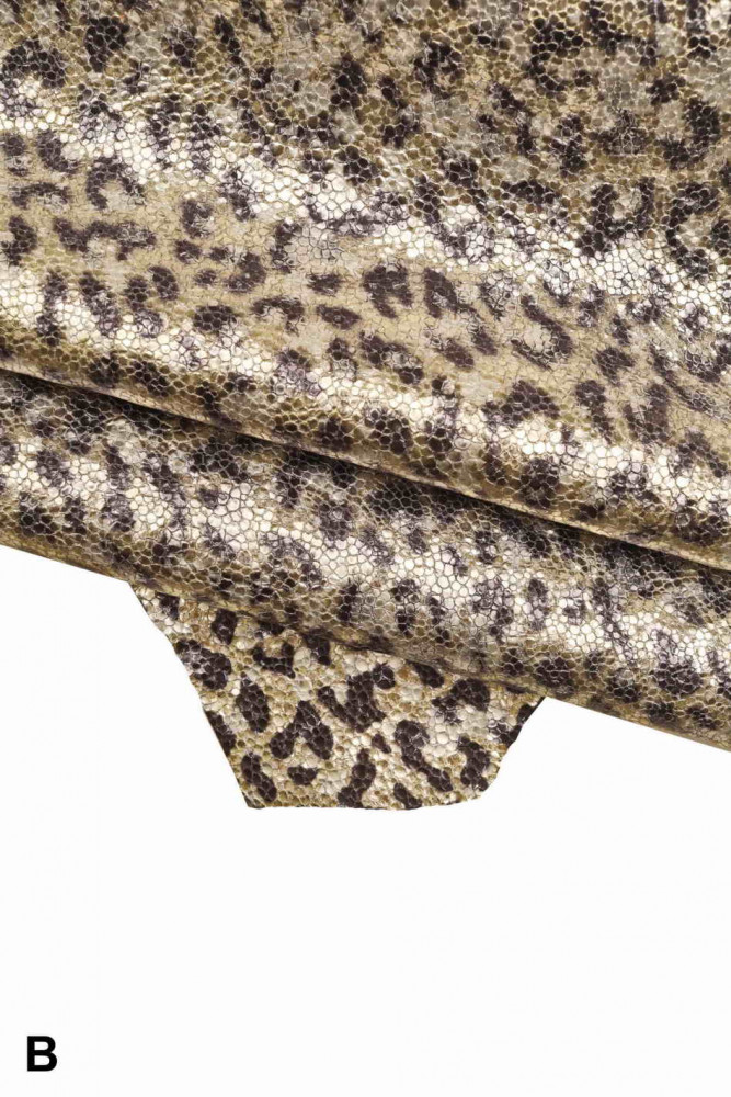 METALLIC textured leather skins, bright textured goatskins, soft skins ...