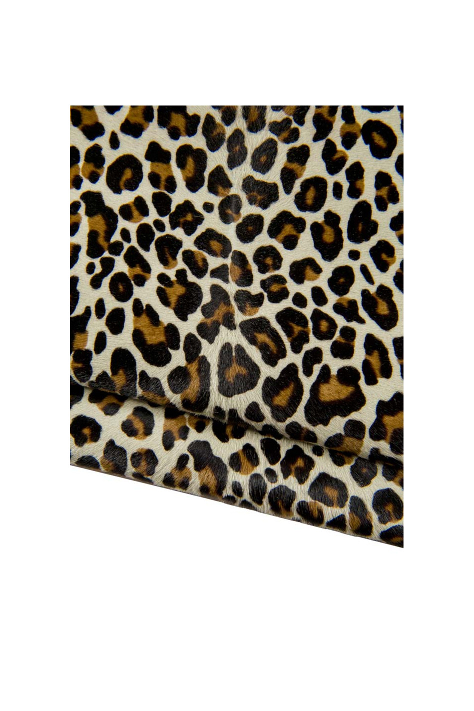 LEOPARD textured hair on leather hide, cheetah print on grey hairy ...