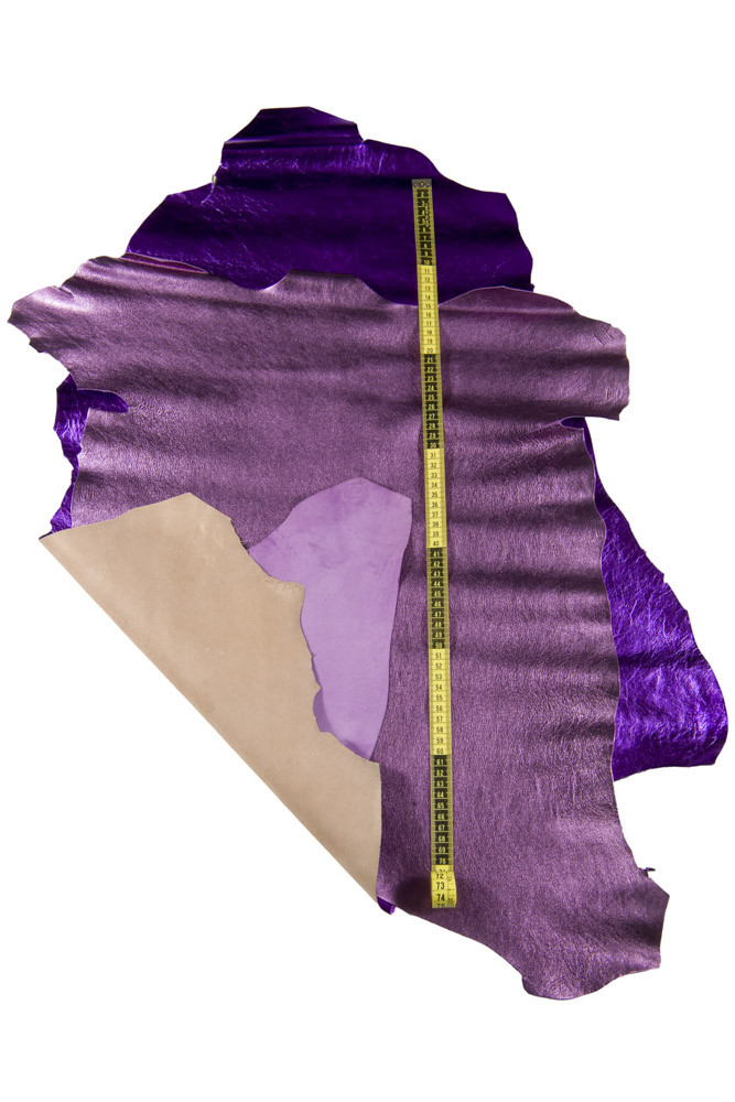 PURPLE metallic matching skins, elegant set of 2 top qualitu sparkle ...