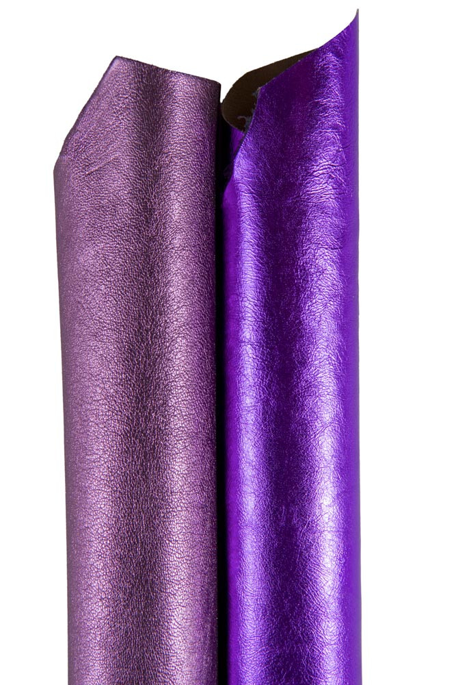 PURPLE metallic matching skins, elegant set of 2 top qualitu sparkle ...
