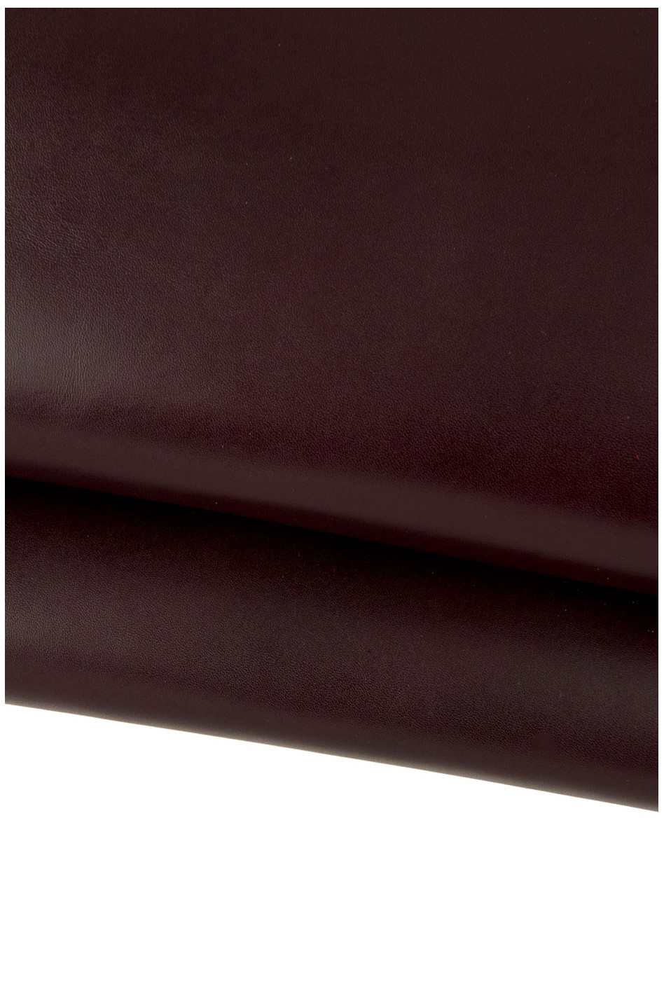 Burgundy SMOOTH leather hide, full grain genuine italian cowhide ...